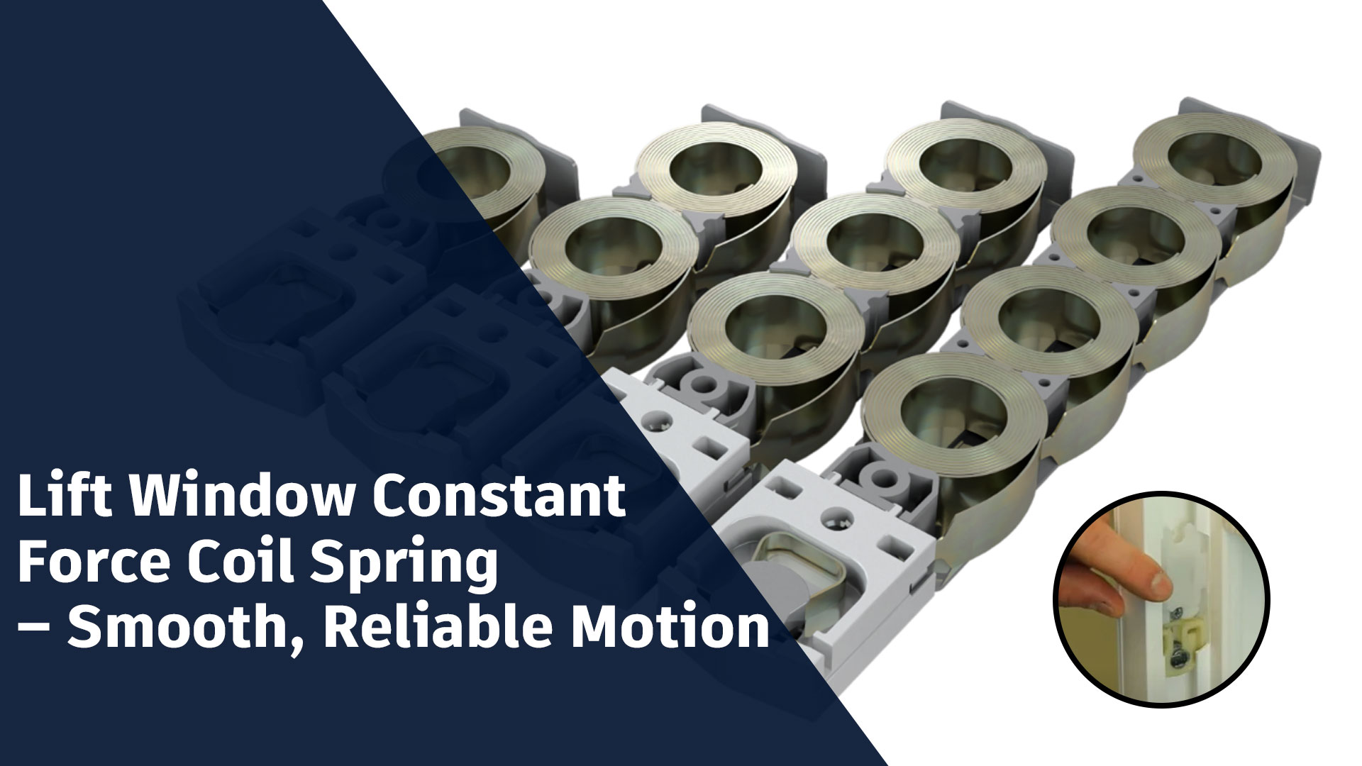 Lift Window Constant Force Coil Spring – Smooth, Reliable Motion
